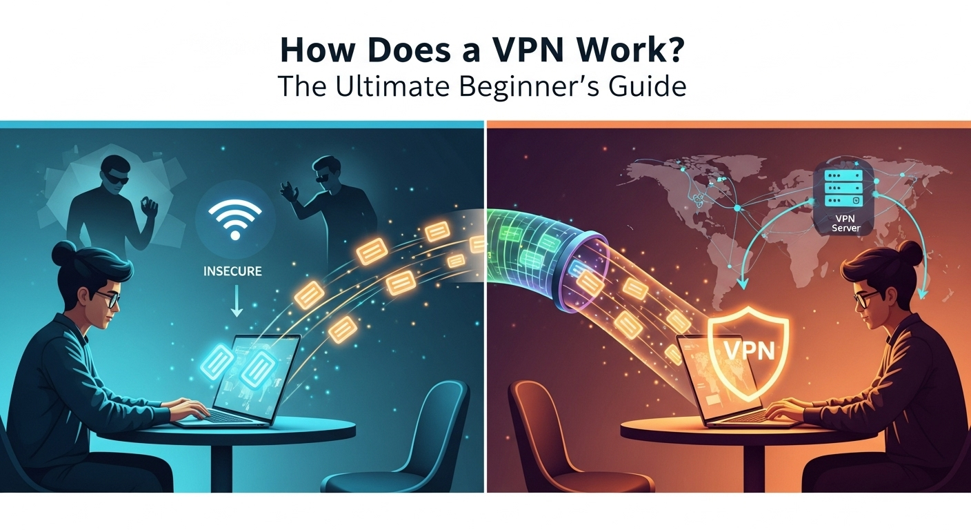 How Does a VPN Work? The Ultimate Beginner's Guide - Pro VPN Matrix